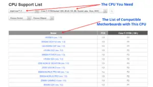 How to know if the CPU is Compatible with my Motherboard?