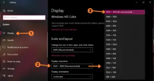 Horizontal or Vertical Lines on Monitor (Causes & Measures)