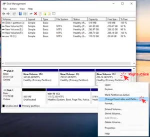 How to Change Drive letter in Windows 10, 11? & its Name?